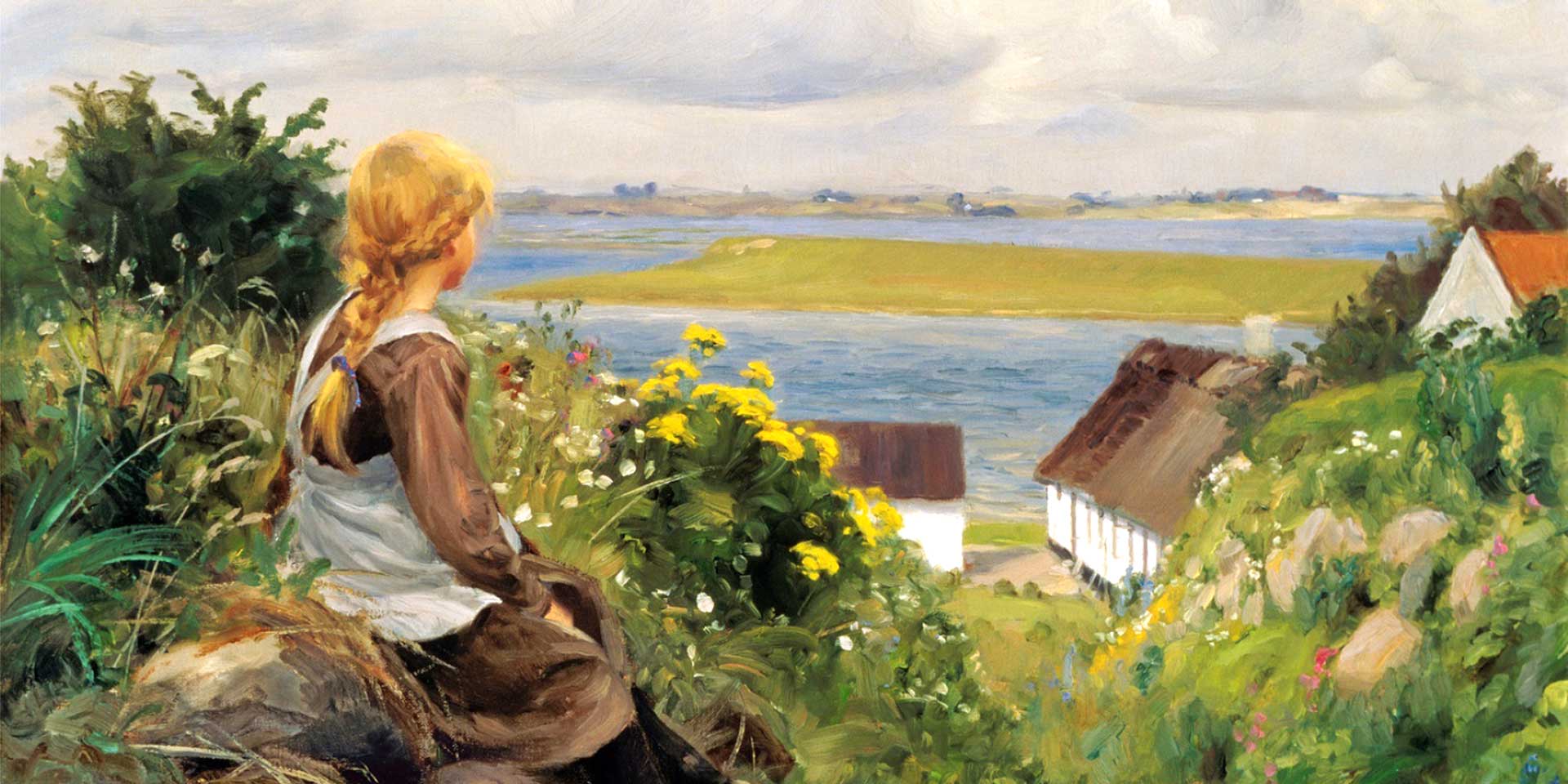 Where Do Thoughts Come From? by Annette Wynne | DiscoverPoetry.com